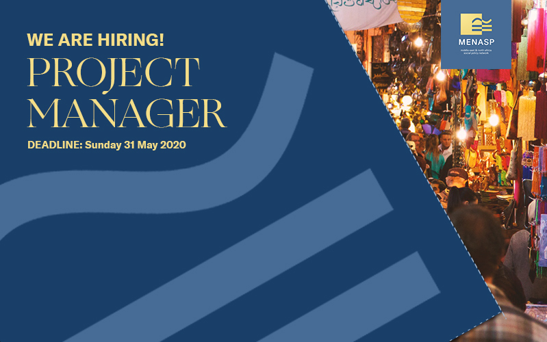 Job Vacancy: MENASP is looking for a brilliant Project Manager to join ...